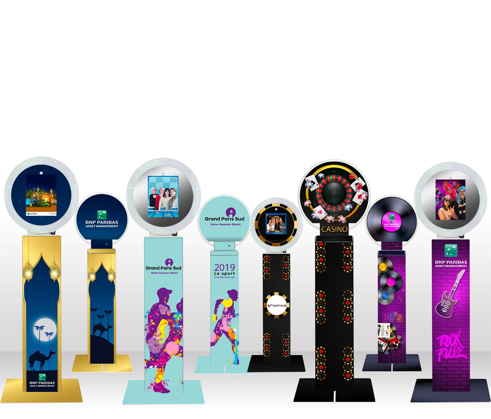 Borne Photo, borne Gif et borne réalité augmentée - Borne 3 en 1